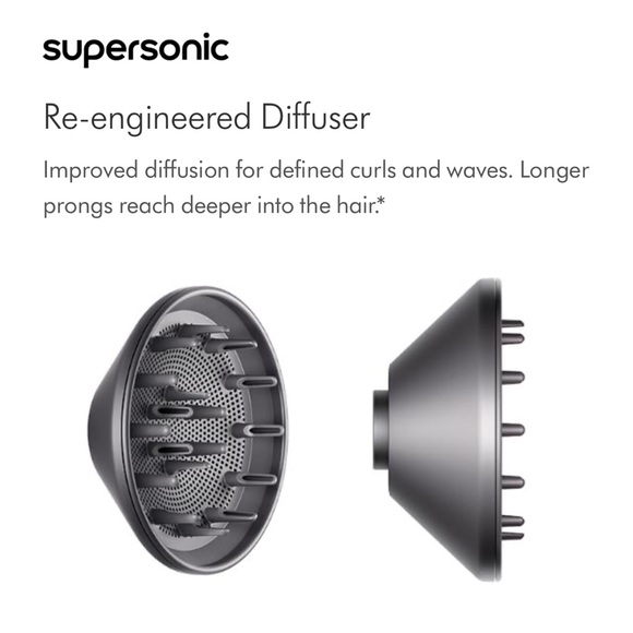 Dyson | Hair | Dyson Supersonic Hair Diffuser In Sleek Gray | Poshmark